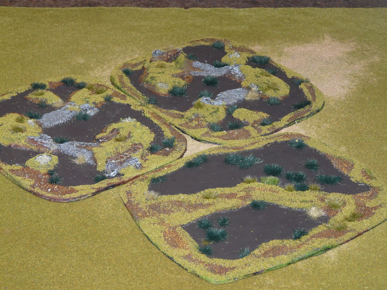Dust, Tears & Dice: Wargaming Terrain - Marsh & Bog's