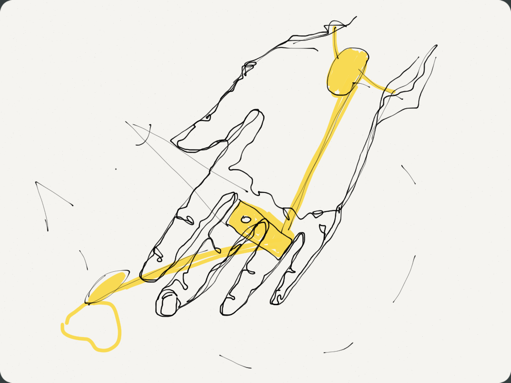 TOUCHING THE BEYOND: Sketches for a series of wearable objects