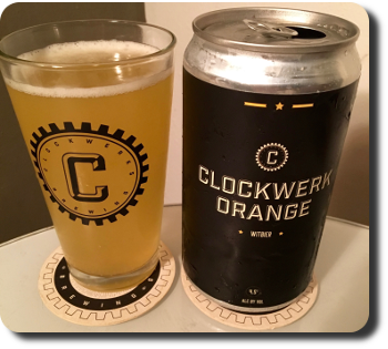 The Bitter Nib: Clockwerks Clockwerk Orange Witbier