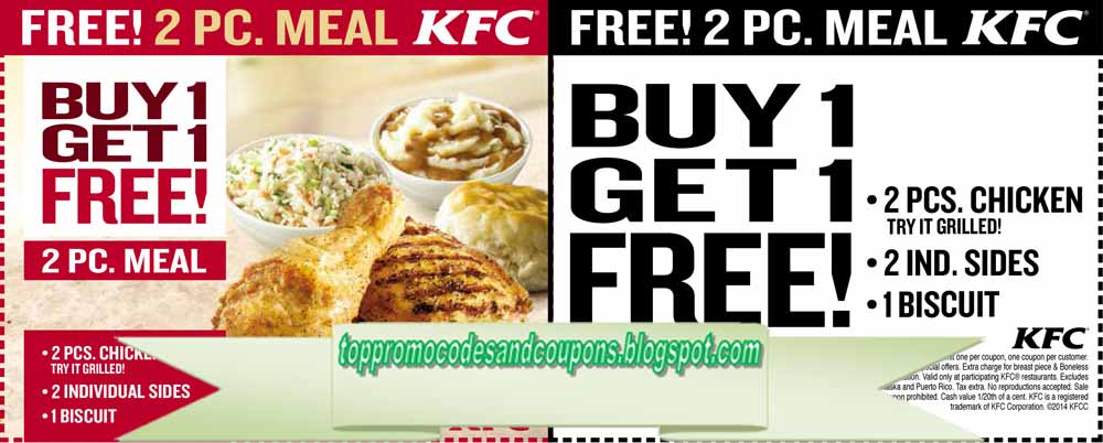 Free Promo Codes and Coupons 2023: Kfc Coupons