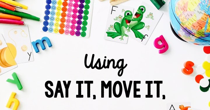 Special Little Learners: Say it, Move it, Write it {A Multi-Sensory ...