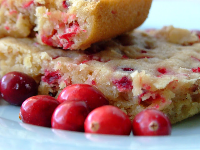 From Beyond My Kitchen Window: Cranberry Nut Bars...