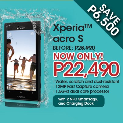 PRICE DROP: Sony Mobile PH BIGAY-TODO Sale prices now permanent!
