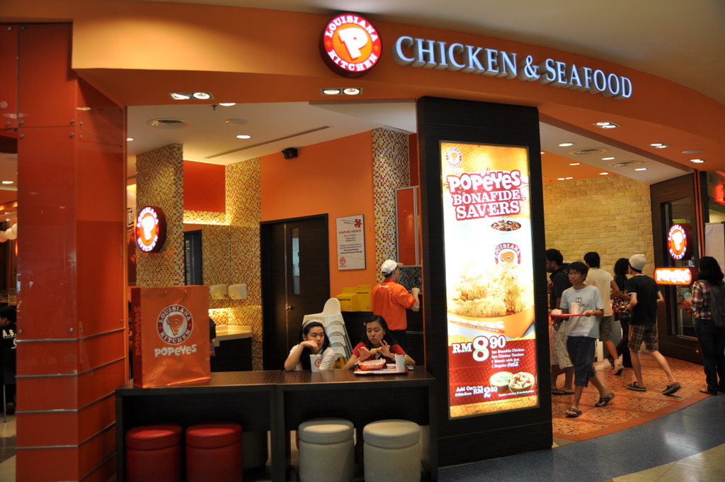 my passion...: Popeyes @ Sunway Pyramid