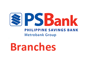 List of PSBank Branches & ATM Locators - Cavite