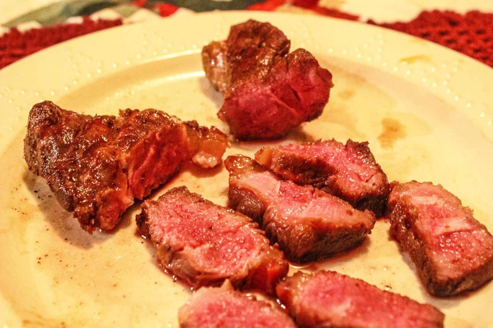 Cannundrums: Camel Loin - Grilled, Baked and Sous Vide