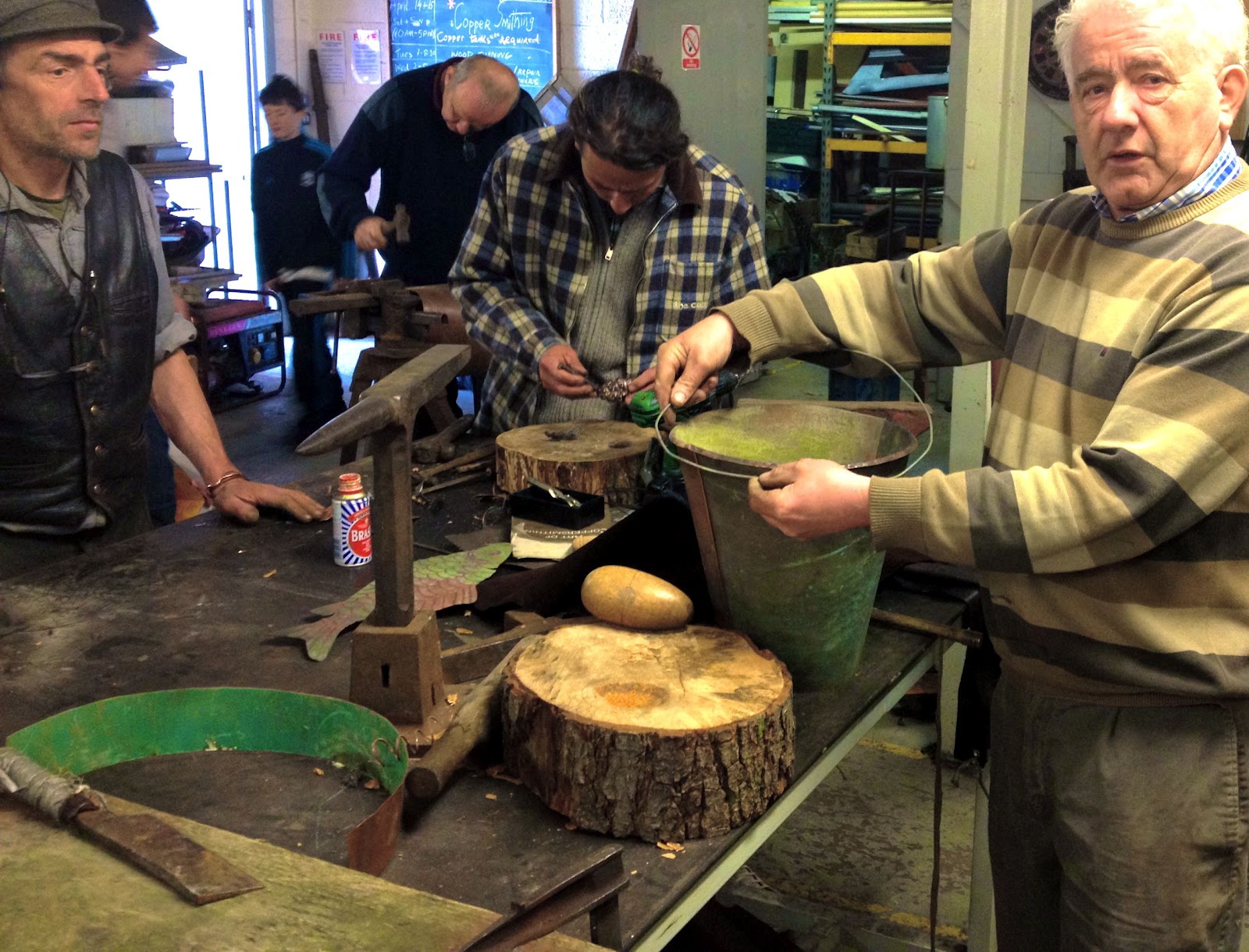 Cumann na bhFear: TINSMITHING