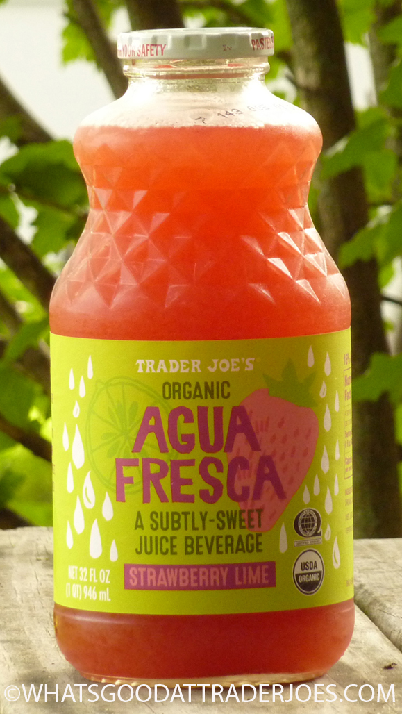 What's Good at Trader Joe's?: Trader Joe's Organic Strawberry Lime Agua ...