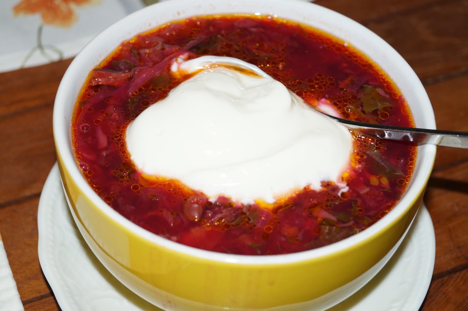 Soapte culinare: Bors rusesc (sau ucrainean) à la kalua