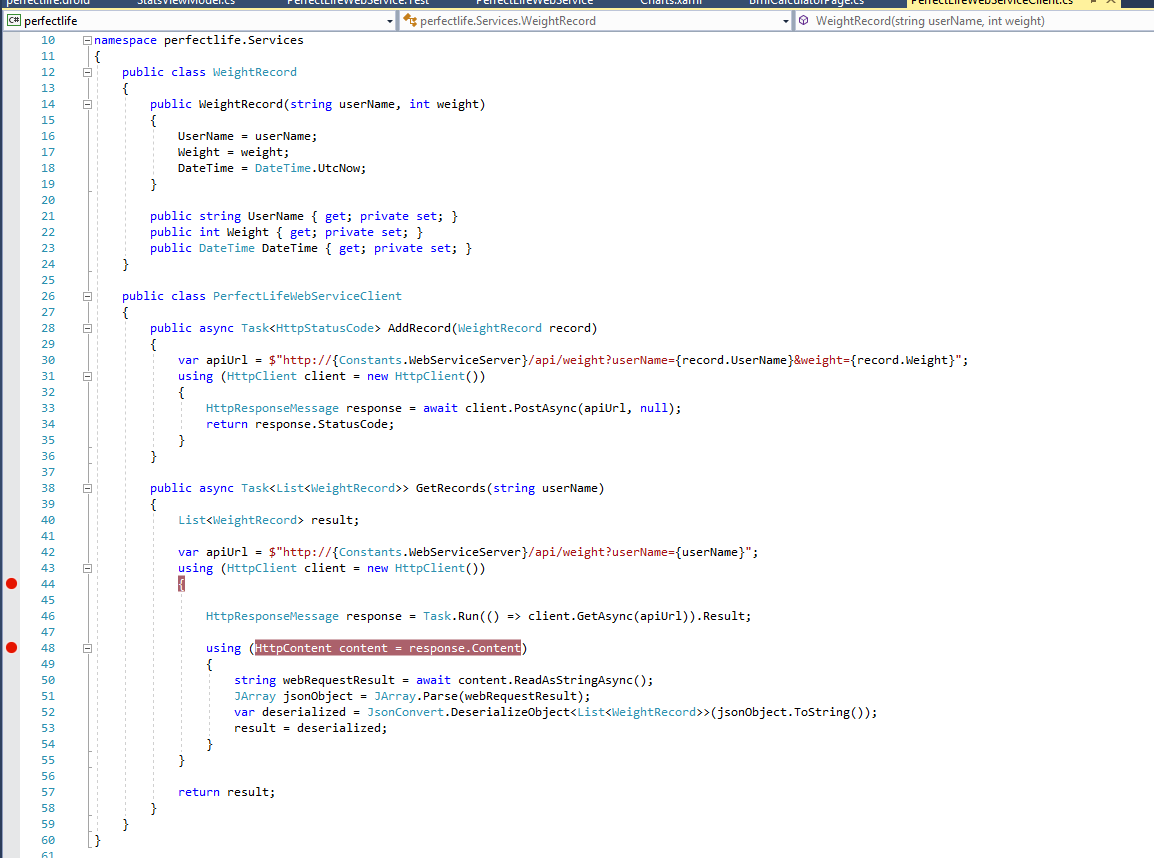 How To Call Webapi Service In Xamarin