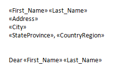 Word Mail-Merge with Ms-Access Table ~ LEARN MS-ACCESS TIPS AND TRICKS