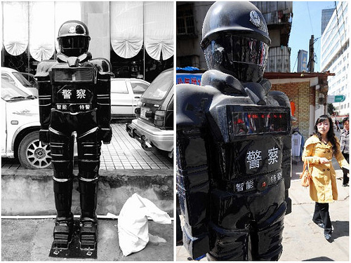 willy es la ley: China ya cuenta con su "Robocop"