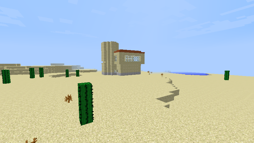 Youssarian's Minecraft Blog: Desert Base & Structures