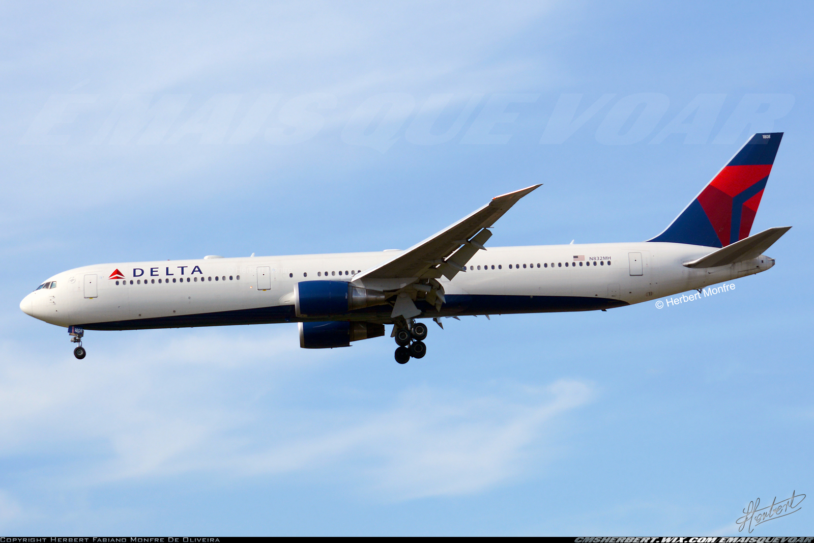 Delta | N832MH | Boeing 767-400ER