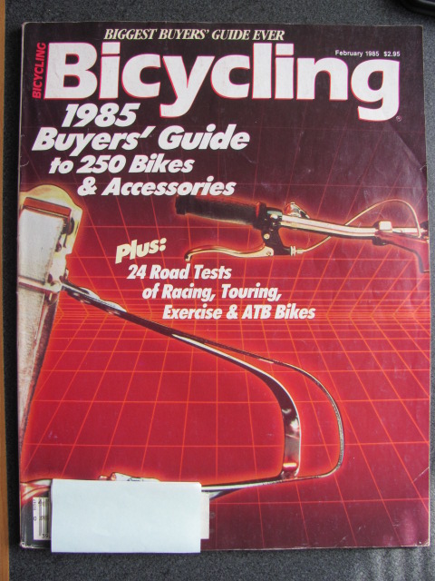 Kissena Track Racing: 1980s Bicycling magazine