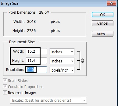 X: How big print can be made from an Image?
