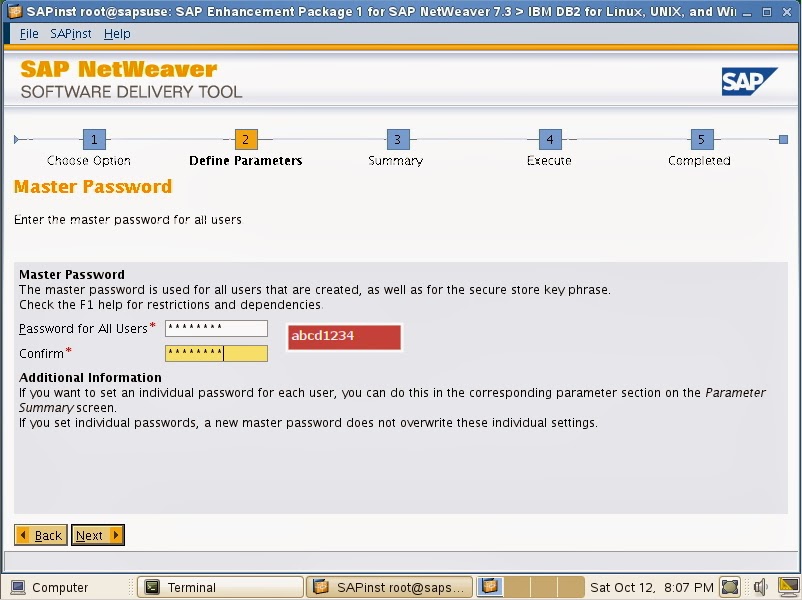 SAP Installation in Linux Step-by-step (Part 3)