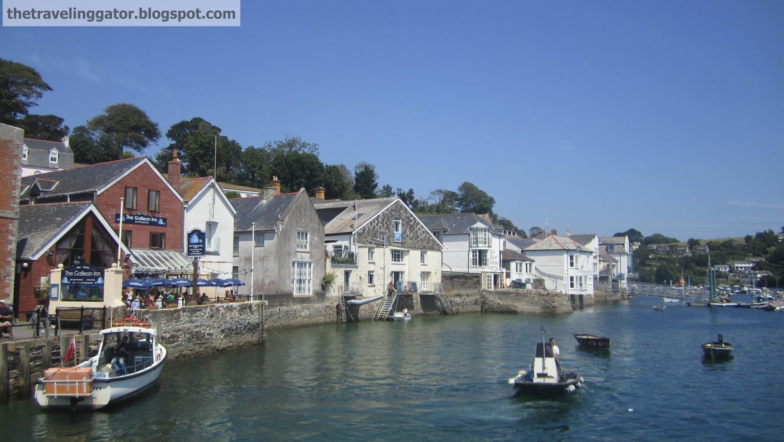 Fowey, Cornwall, UK ~ The Traveling Gator