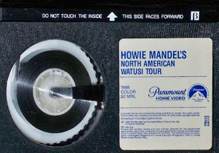 Vintage Stand-up Comedy: Howie Mandel - North American Watusi Tour ...