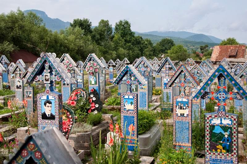 The Merry Cemetery of Sapanta, Romania
