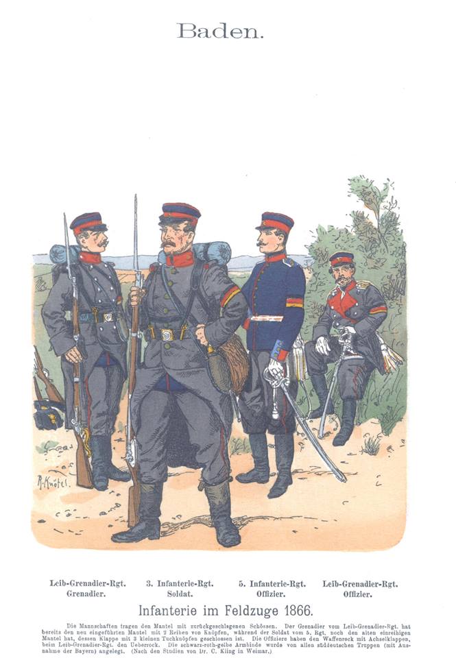 abc wargamers: 1866 - S range - Part 3 Allied Infantry - Baden