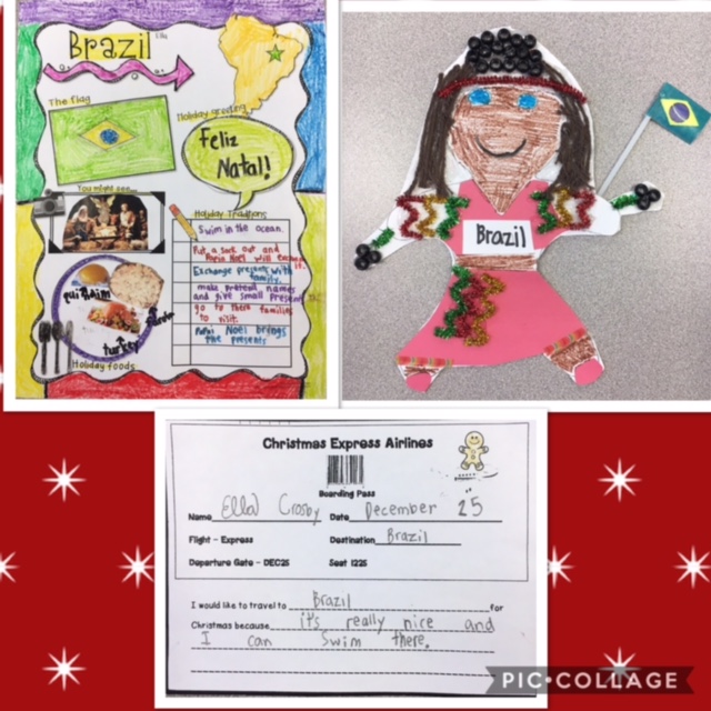 Third Grade's a Charm: "Christmas Around the World" Projects