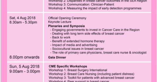 National Cancer Society of Malaysia, Penang Branch: 3rd Annual South ...