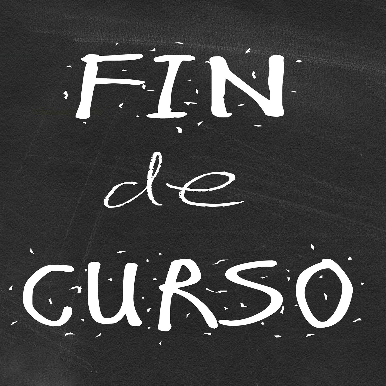 El rincón de Manora: Fin de curso, letras fuera.