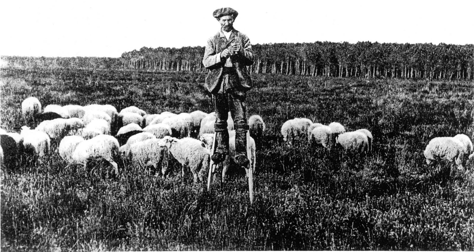 23 Funny Vintage Photos Show That Walking With Stilts May Be One of the ...