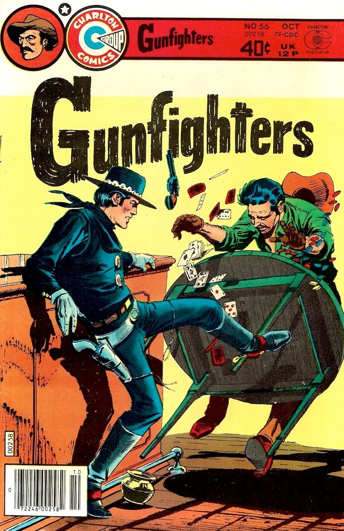 Gunfighters v2 #56 - mis-attributed Al Williamson cover reprint ...