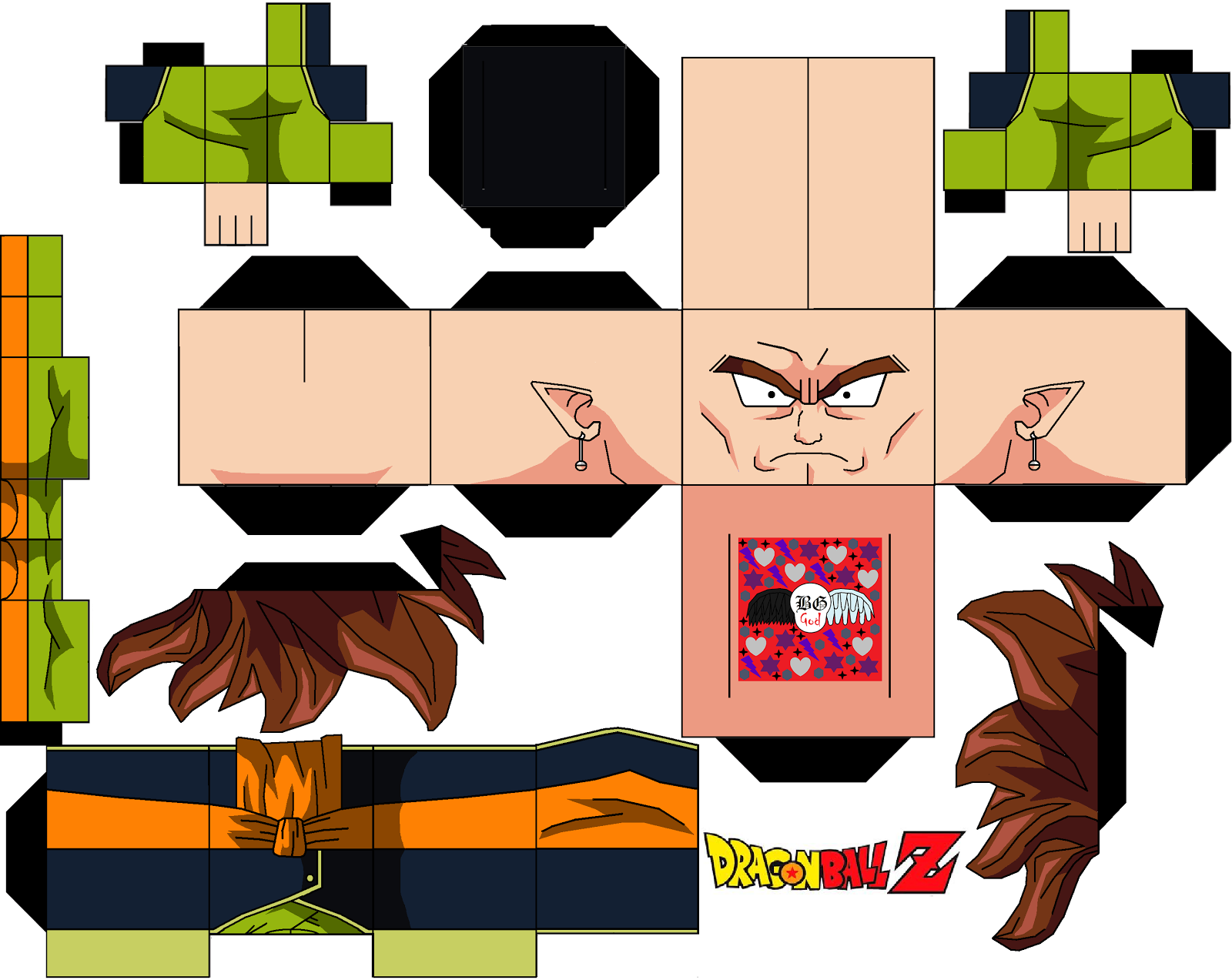 De cubeecraft y algo más: Cubeecraft de Dragon Ball Z