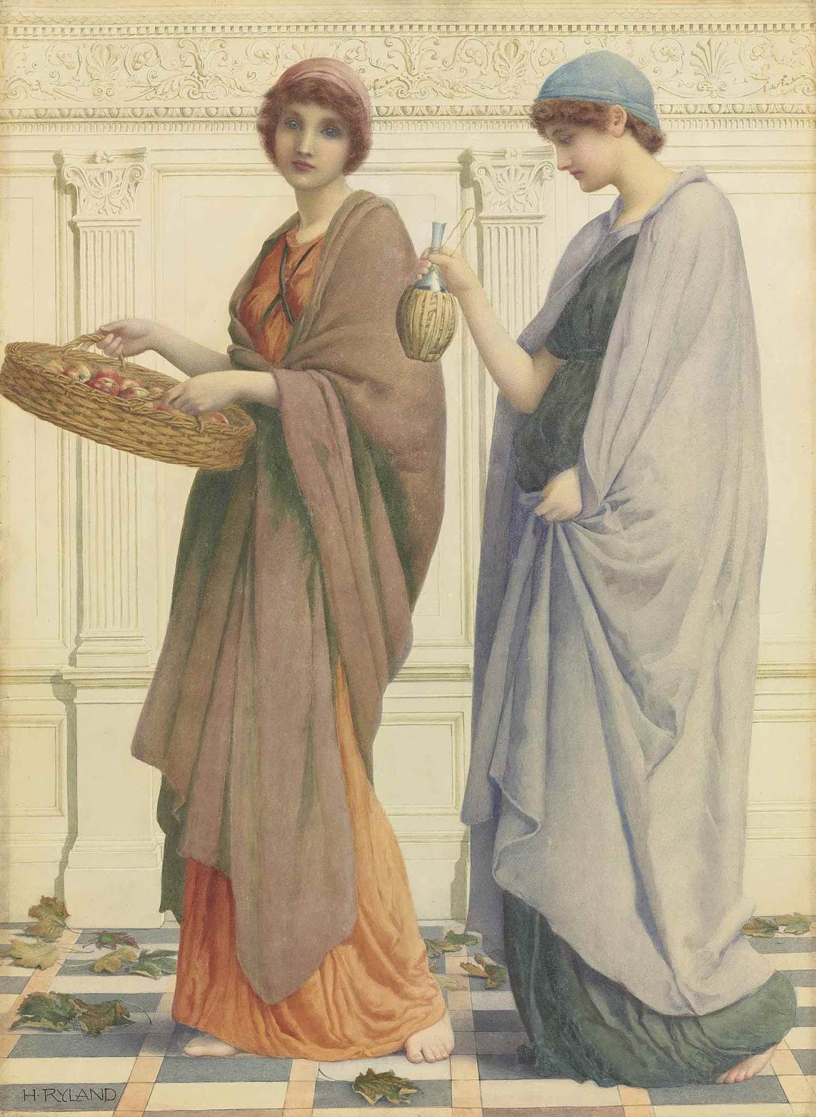 Henry Ryland - A Neo-Classical / Pre-Raphaelite British Painter