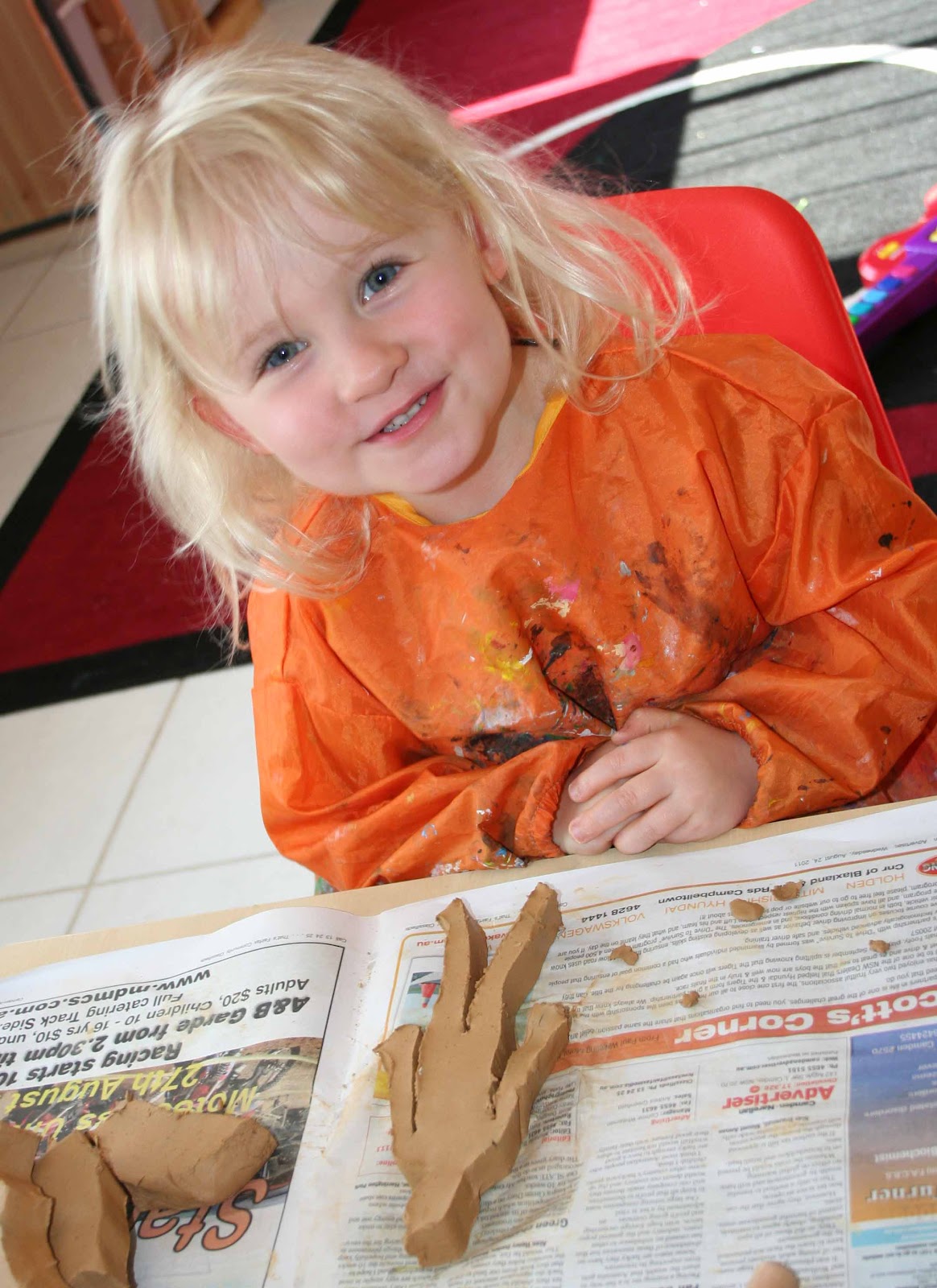 Creating and Educating: Clay People