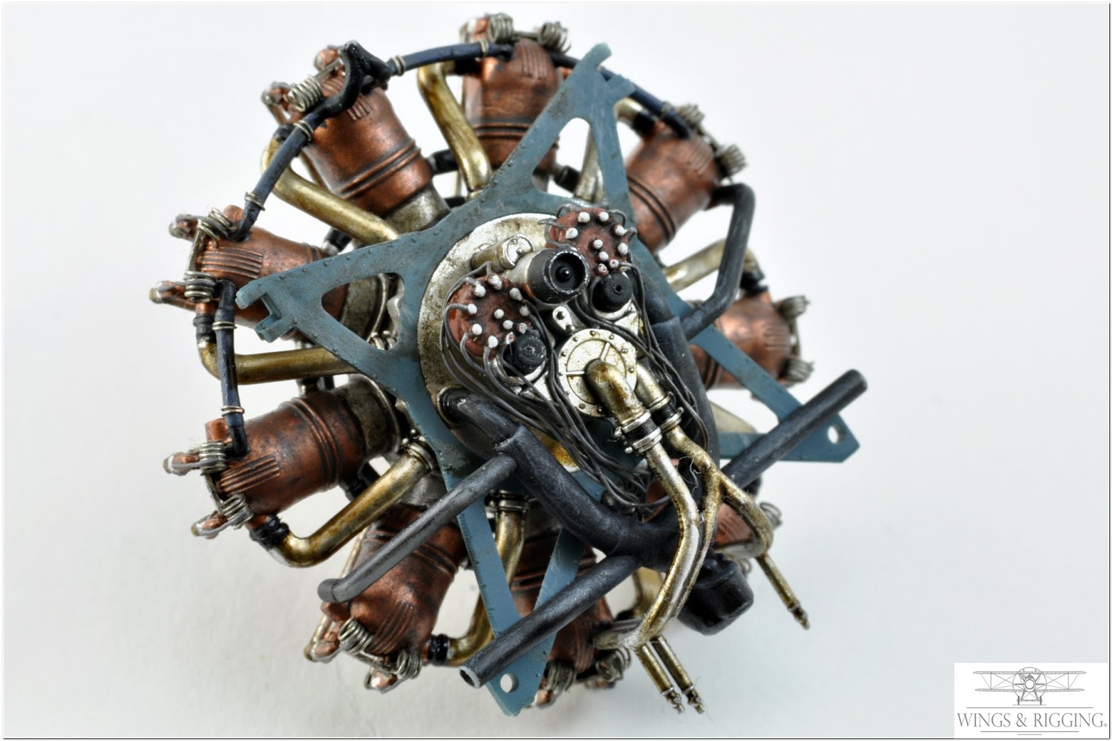 Wings & Rigging: MOTOR SALMSON 9z 260hp,WINGNUT WINGS 1/32