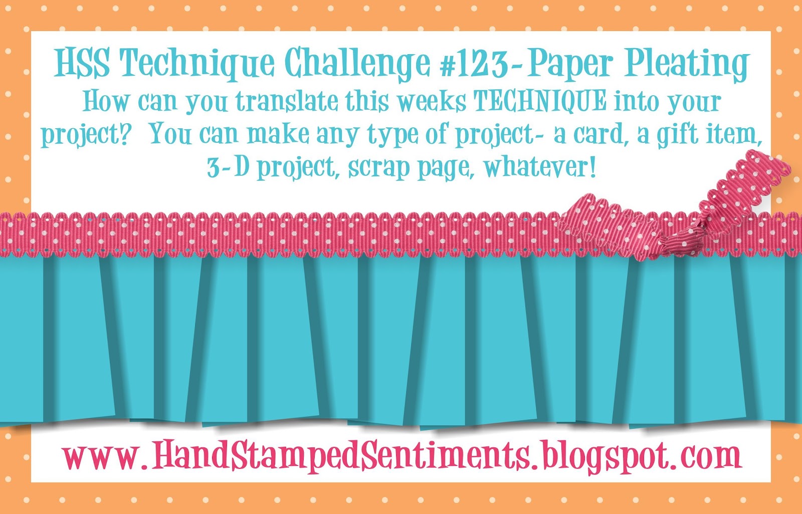 Seeing Ink Spots: Try a Pleat Technique?