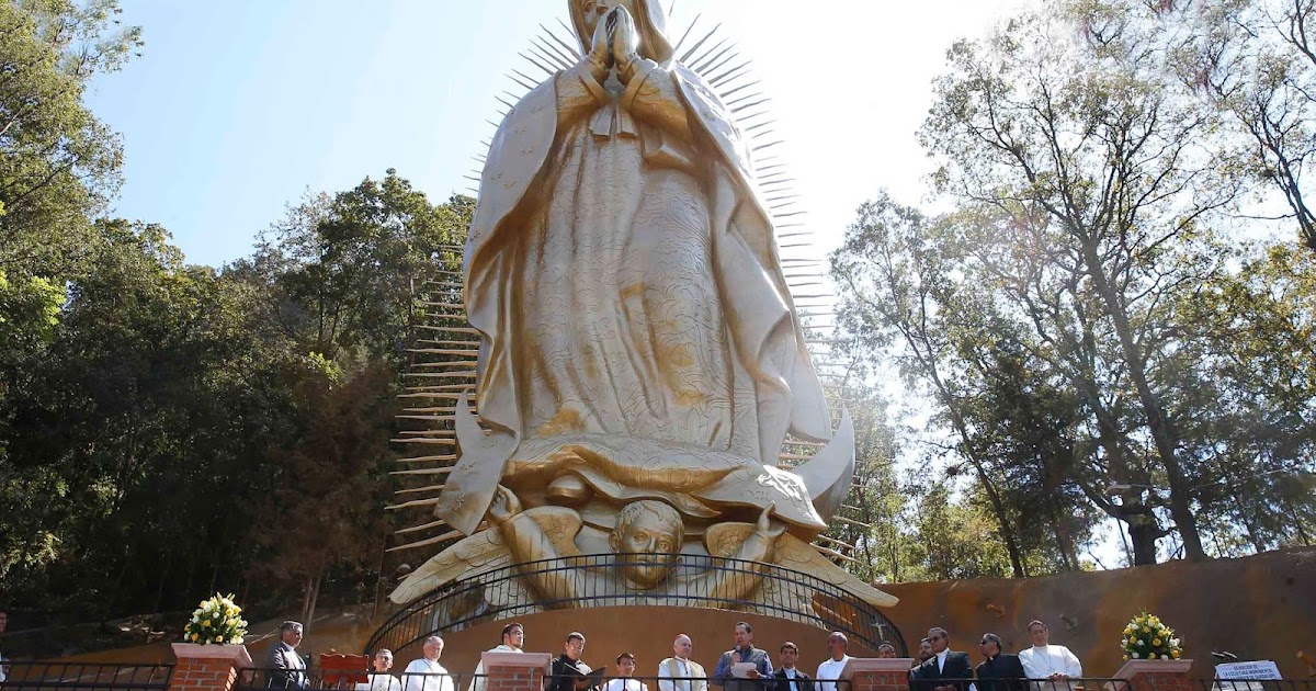 ENTREGAN EN CHALMA VIRGEN DE GUADALUPE DE 33 METROS DE ALTO ~ Panorama ...