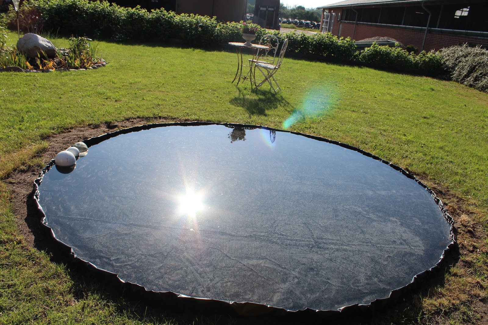 Aavangs have: En student og et spejlbassin