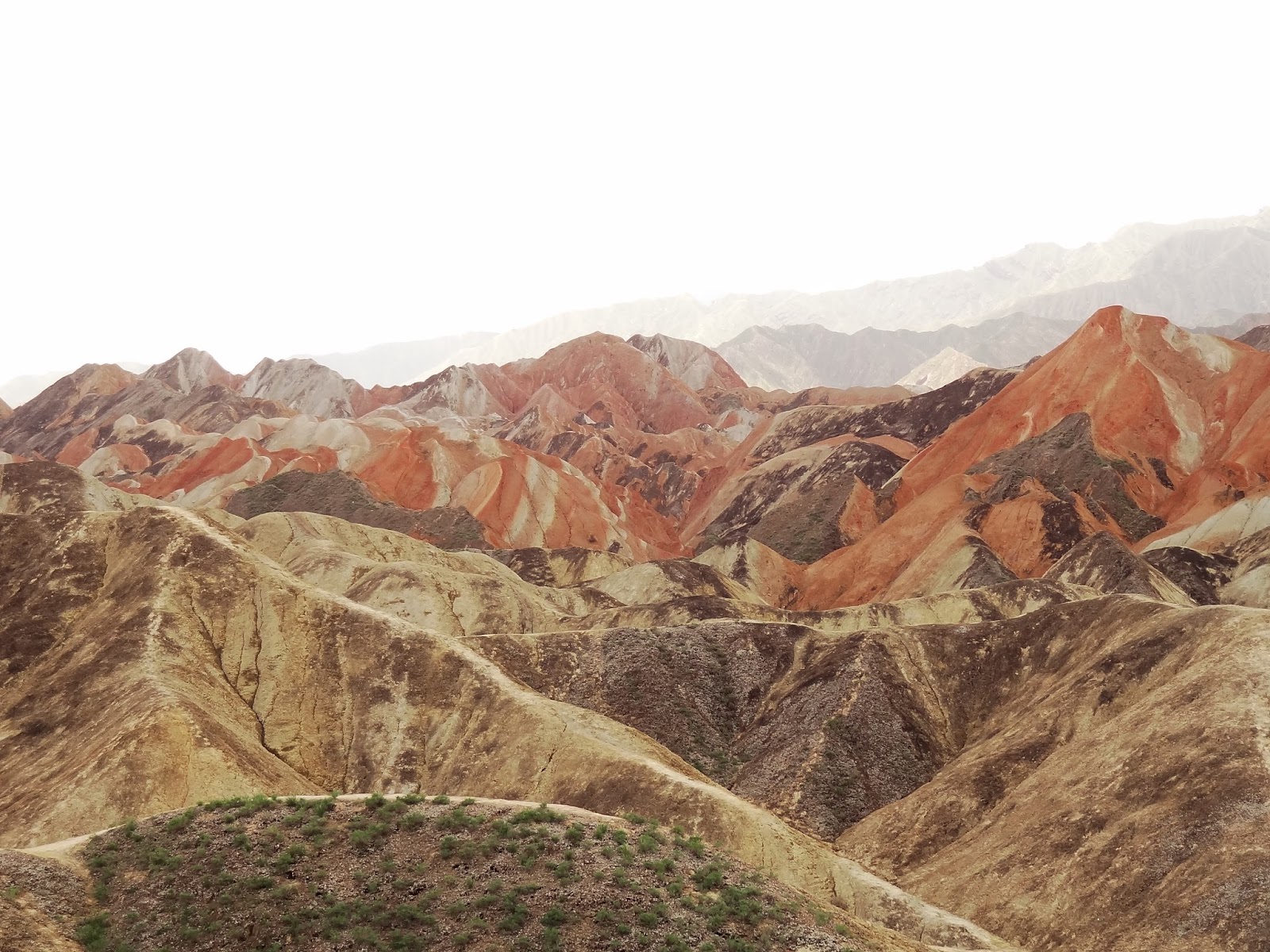 Carles de viaje: China: Zhangye. Provincia de Gansu