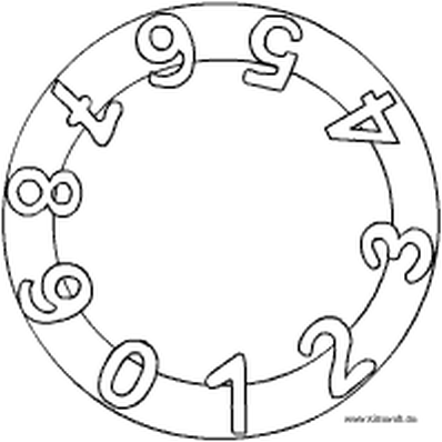 Mandala Zahlen Mandalas Zahl Eins Vorlage Zahlenland Lernen Imprimir ...