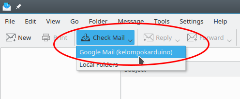 How To Setup KMail for Gmail POP Account
