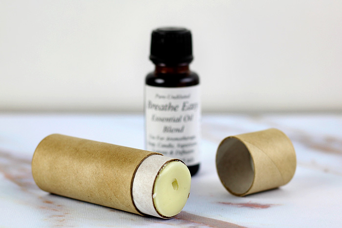 Sinus Relief Solid Essential Oil Stick Recipe