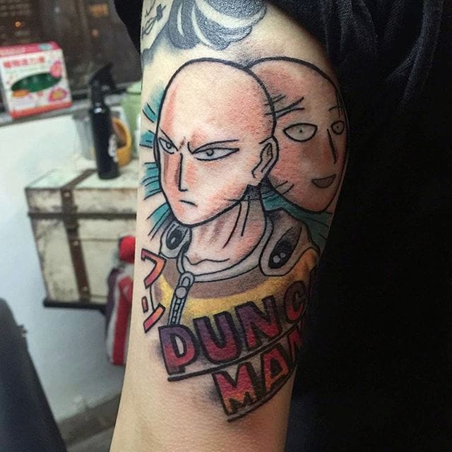 10 Epic One Punch Man Tattoos That Guarantees KO : Noda Luka