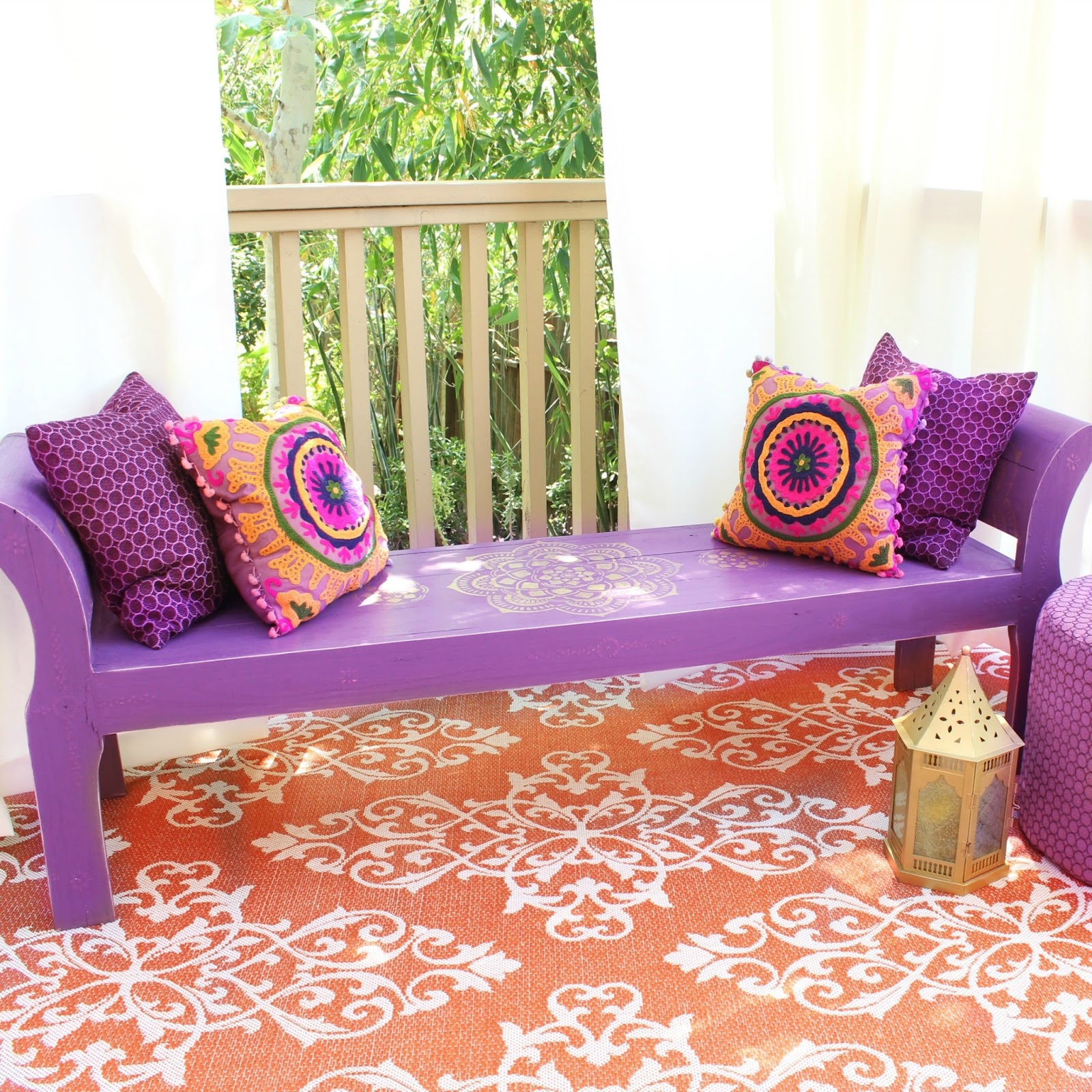 Mark Montano: Boho Bench Makeover