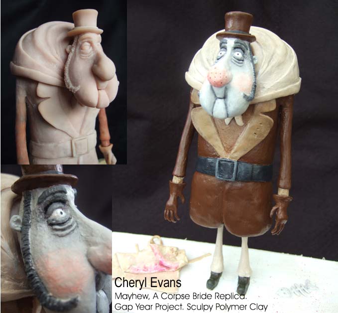Cheryl Evans Art: Previous Works - Character Sculpts and Animation ...