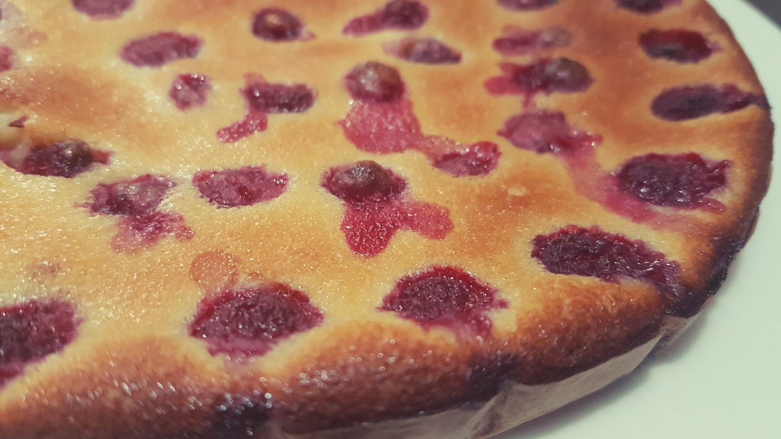 Raspberry Clafoutis 🍰