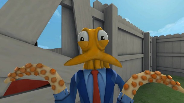 Lançamento de Octodad: Dadliest Catch para o Wii U está cada vez mais ...