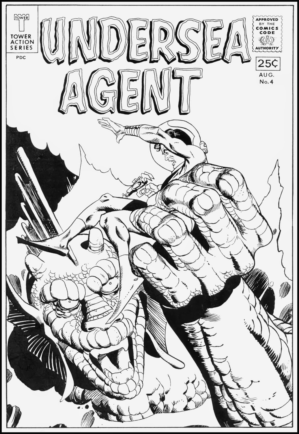 BEACH BUM COMICS : WHO'S SAVING THE WORLD UNDER THE SEA -- TOWER COMICS ...