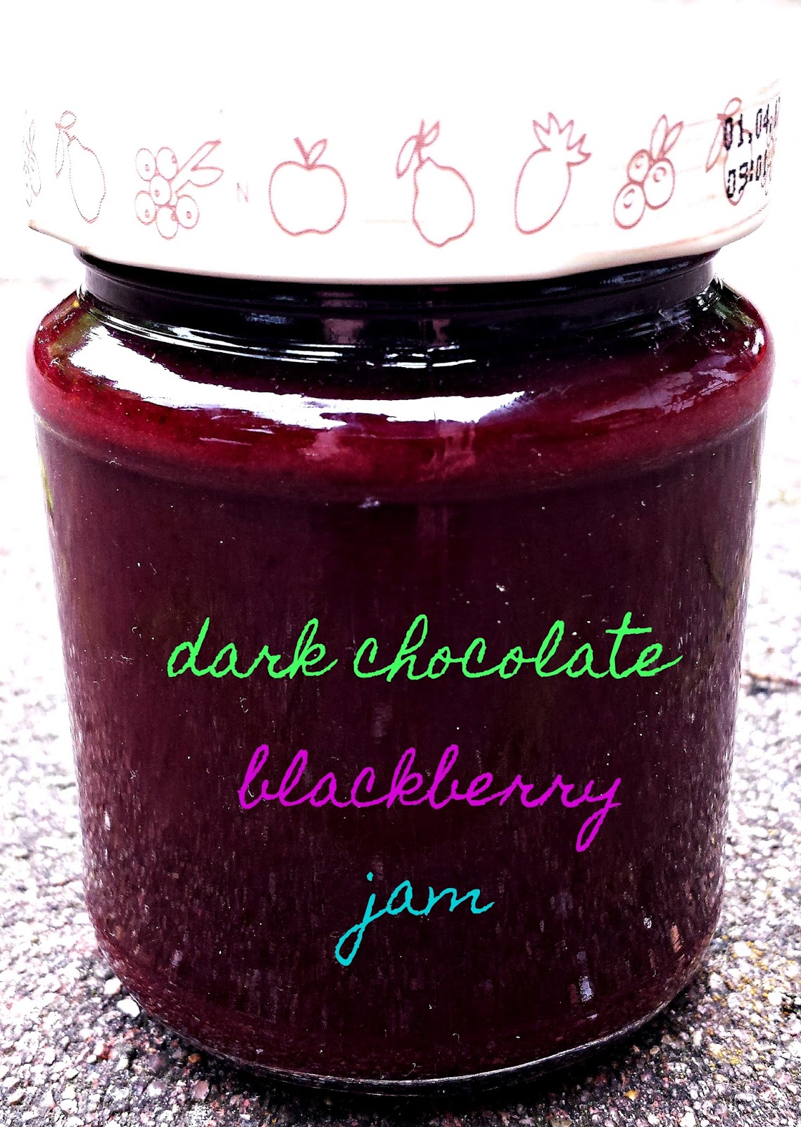 Bitten by that creative Spider: Blackberry Chocolate Jam - Indulge in ...