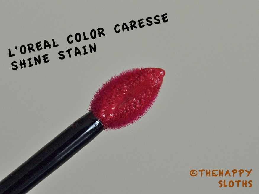 L'Oreal Color Caresse Shine Stain: Review and Swatches | The Happy ...