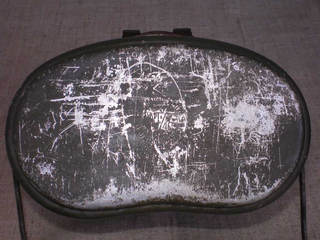 Webbingbabel: Finnish Army Aluminium WW2 Mess Kit